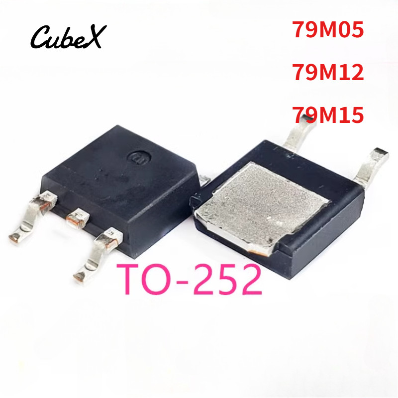 ‌10/5 ชิ้น 79M05 79M12 79M15 CDT CDT-TR SMD เครื่องปรับแรงดันไฟฟ้า TO ...