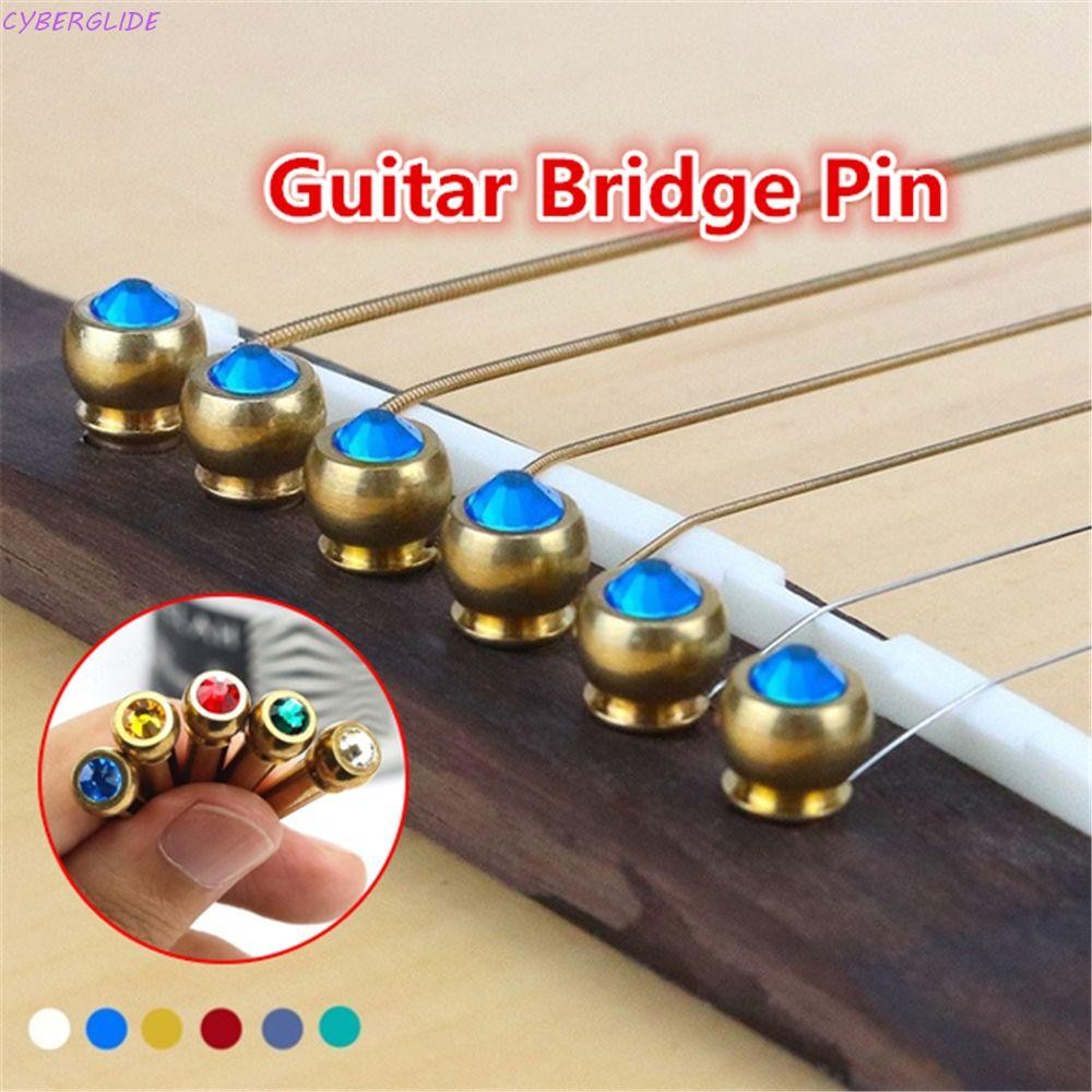 CYBERGLIDE String Nails โลหะ 2 ชิ้น/ล็อตสายกีตาร์ Stringed Instruments ...