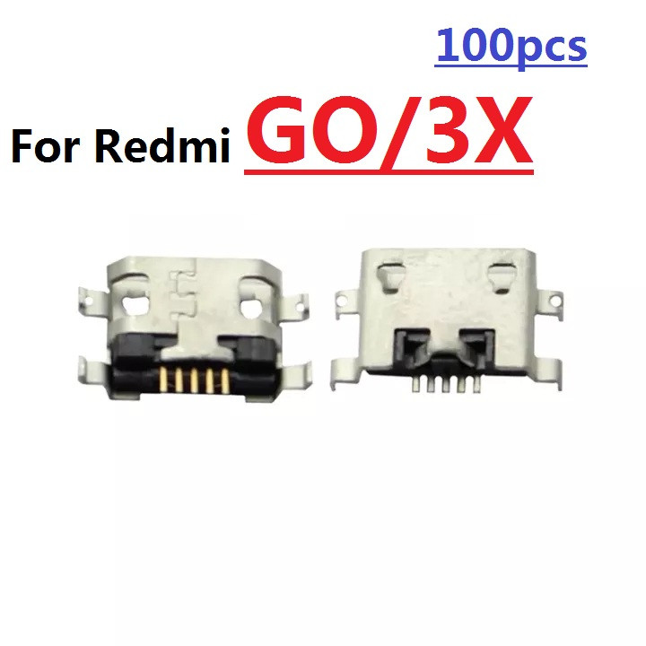 10-100pcs 5 Pin Micro USB Charger ชาร์จพอร์ตแจ็คซ็อกเก็ตสําหรับ Xiaomi ...