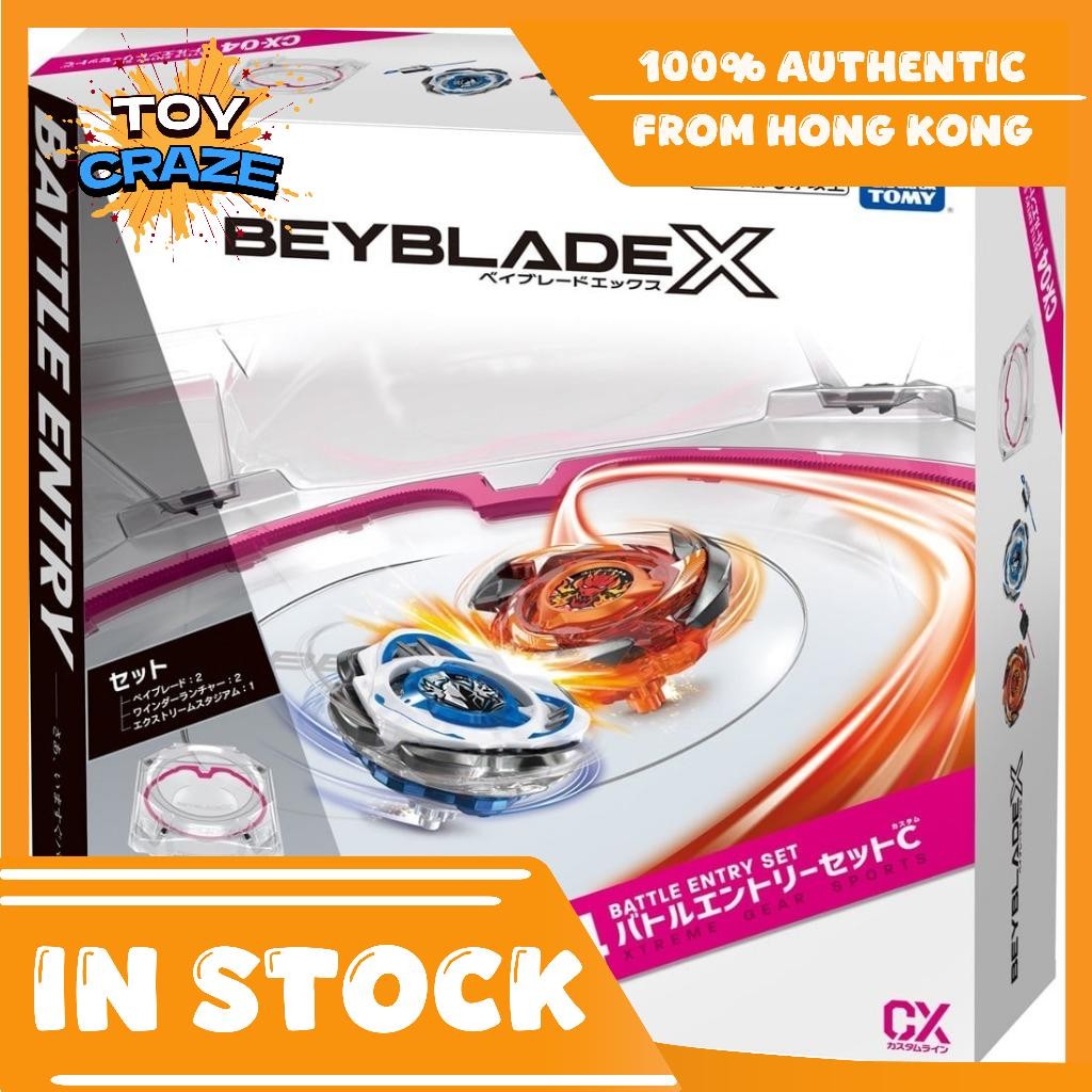 [Authentic] Takara Tomy Beyblade X CX-04 Battle Entry Set C | Shopee Thailand