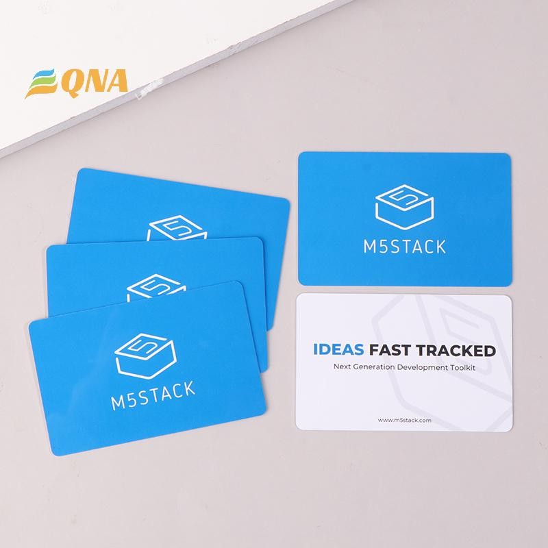 [QNA] 5 ชิ้น M5Stack RFID การ์ดการระบุความถี่วิทยุ NFC แท็กอิเล็กทรอนิกส์ 13.56MHz การ์ดระบุใหม่ ...