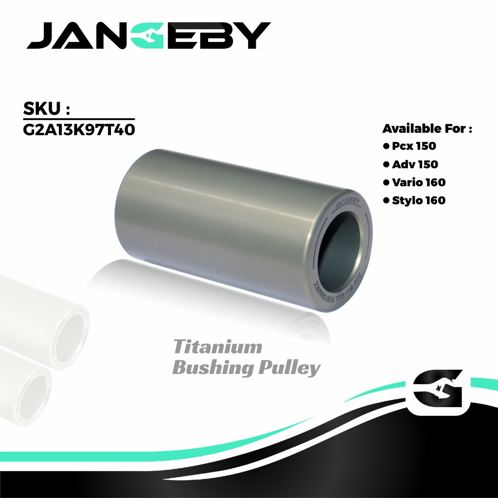 Titanium Bushing Pulley Jangeby Pcx 150 Vario 160 Adv 150 Boss Bosh ...