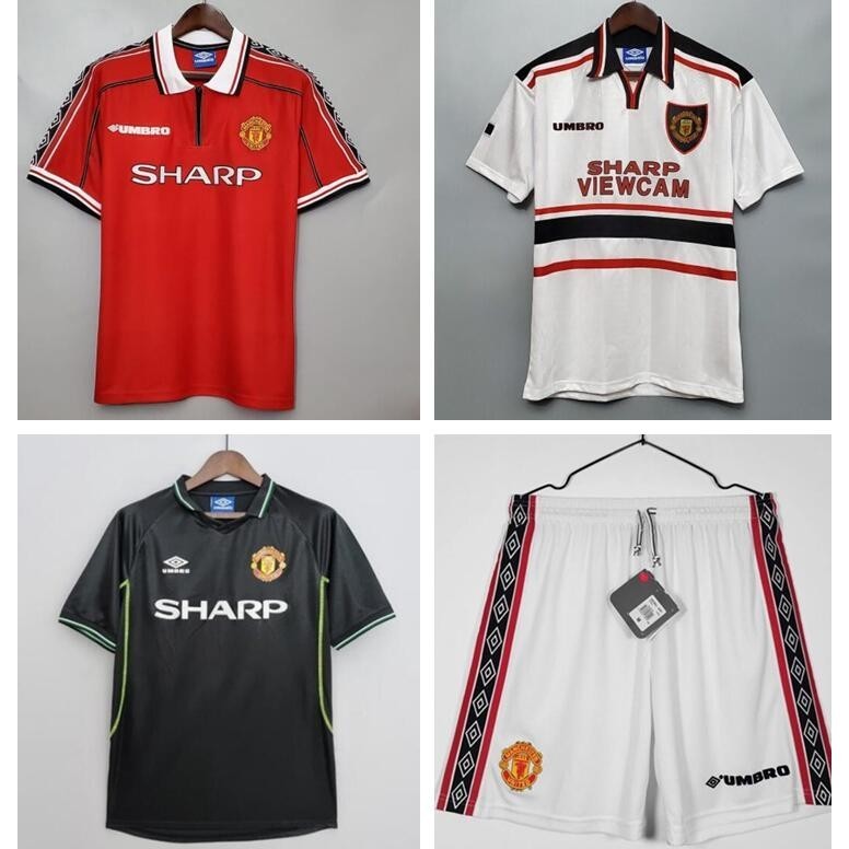 1998/99 Manchester United Third Away Retro Vintage Man Utd Classic ...