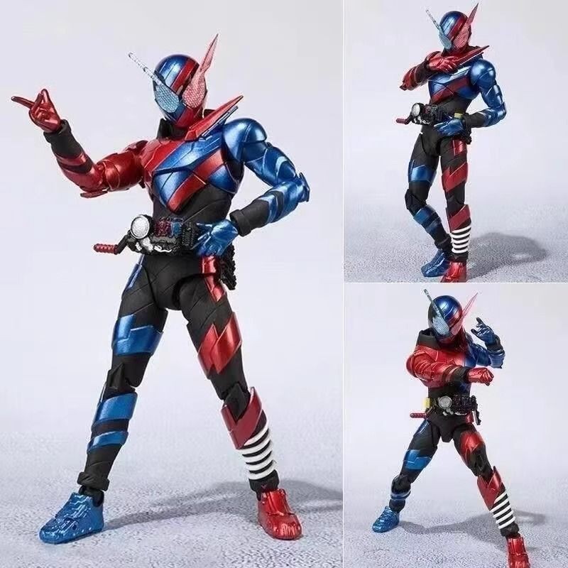 SHF Kamen Rider Build Bandai สร้างและขี่สุนัขจิ้งจอก rkf ตุ๊กตาที่ ...