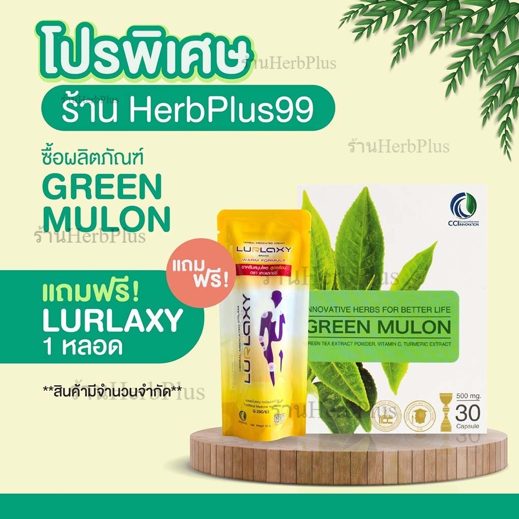 โปรโมชั่น GREEN MULON กรีนมูลอน - เสริมภูมิ สารสกัดจากชาเขียว | Shopee ...