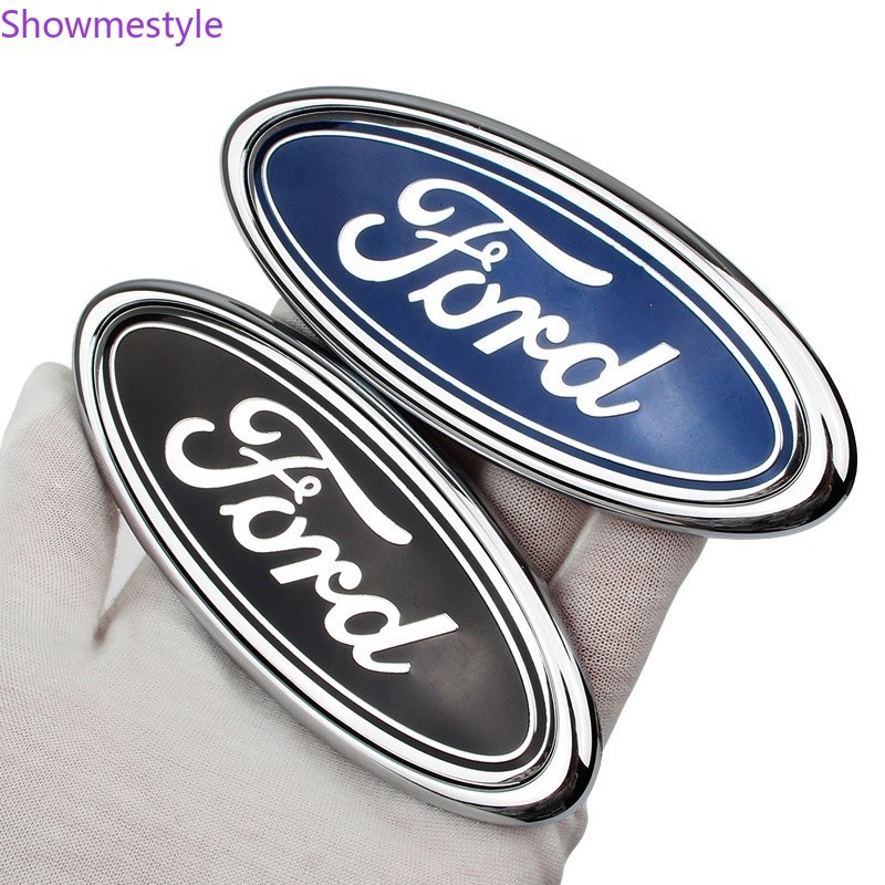 SML Abs 11.5CM*4.5 Ford Logo Car Replacement Emblem Front Rear Grille ...