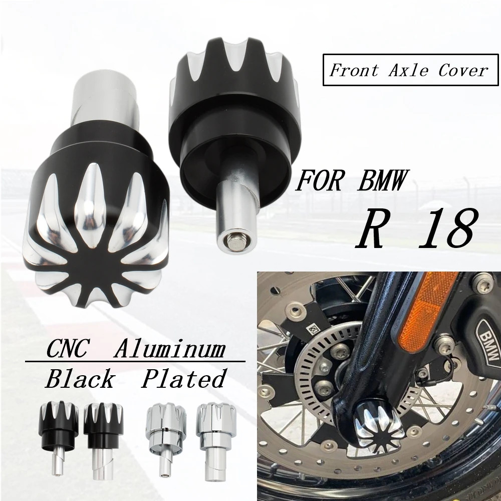 สําหรับ BMW R18 รถจักรยานยนต์เพลาหน้า Nut ฝาครอบ Bolt ล้อส้อม Protector ...