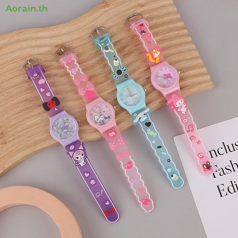 # Anth Beauty# 1 ชิ้น Hello Kitty Cinnamooro นาฬิกาควอตซ์ Sanrio 3D รูป ...