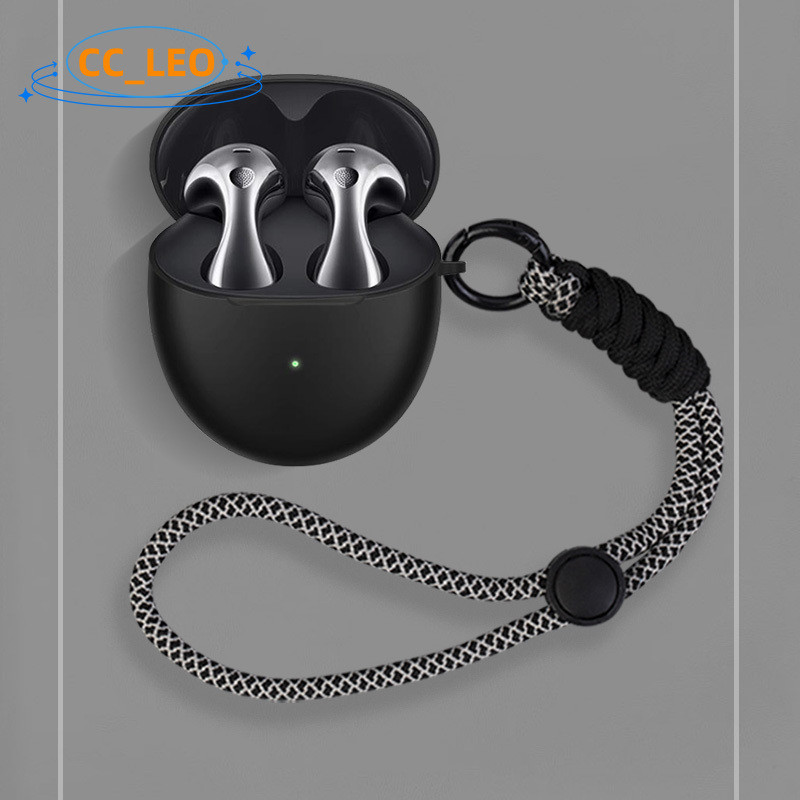 For HuaWei FreeBuds 6 Case HuaWei FreeBuds 6 Cute Lanyard Pendant Solid ...