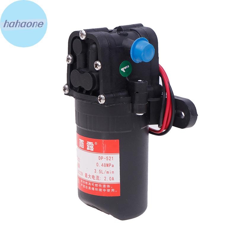 Hahaone DP-521 ทนทาน 12V 70PSI 3.5L/min ปั๊มน้ําไฟฟ้าการเกษตร Micro ...