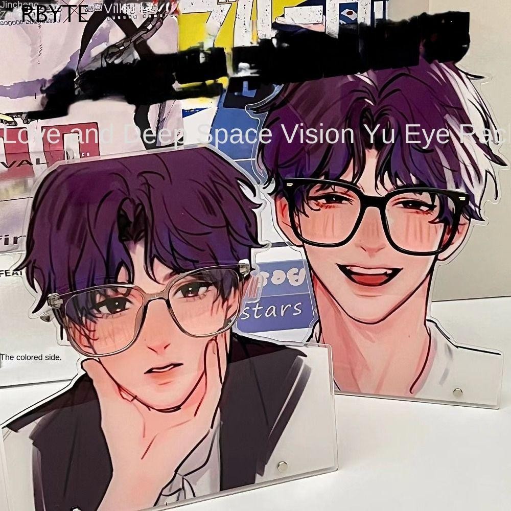 RBYTE Satoru Gojo โต๊ะ, Crayon Shin Chan อะคริลิค Love และ Deepspace รุ่นแผ่น, การ์ตูน Conan อะ ...