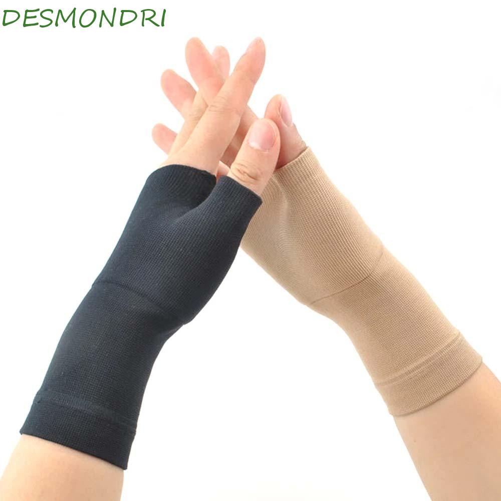 DESMONDRI ถุงมือโรคข้ออักเสบฟิตเนส 1PC สายรัดรั้งข้อมือ Wraps Bandages สายรัดข้อมือ Carpal ...