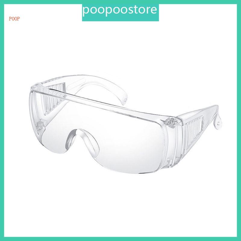 POOP Work Safety Eye Protecting Goggles Lab Dust Paint แว่นตาป้องกันการ ...