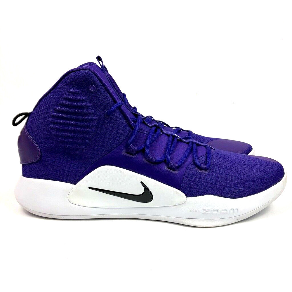 Nike Hyperdunk X TB Basketball LA Lakers Purple AT3866-500 Mens ...