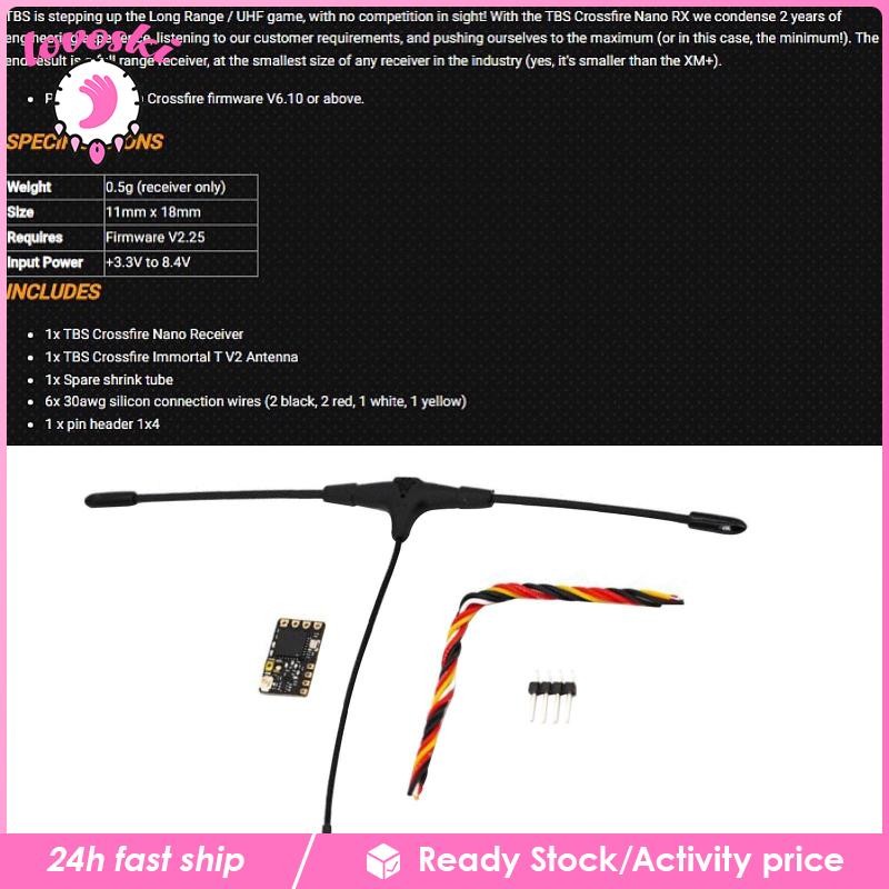 [Lovoski] FPV Receiver Quadcopter Immortal Tbs Crossfire Receiver Tbs ...