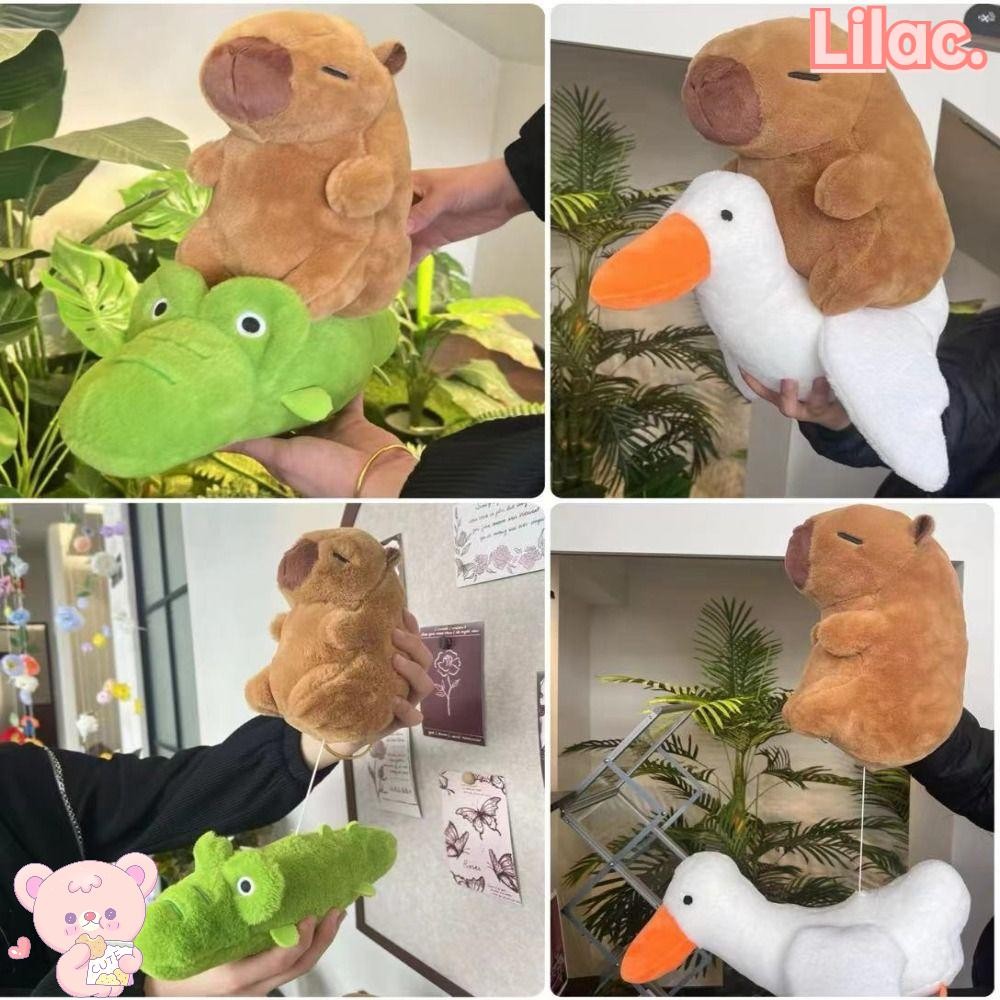 LILAC Capybara ของเล่นตุ๊กตา, Guinea Pig Capybara หมอน, นุ่ม 30/40 ซม. ...