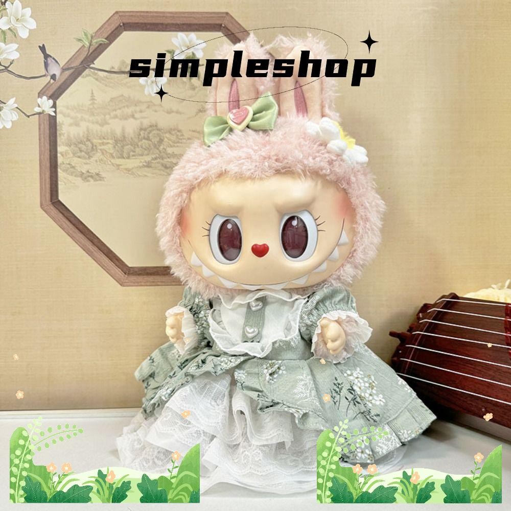 อุปกรณ์เสริมตุ๊กตา SIMPLE กระโปรงผ้าโปร่งประดับโบว์|Labubu Doll Clothes ...