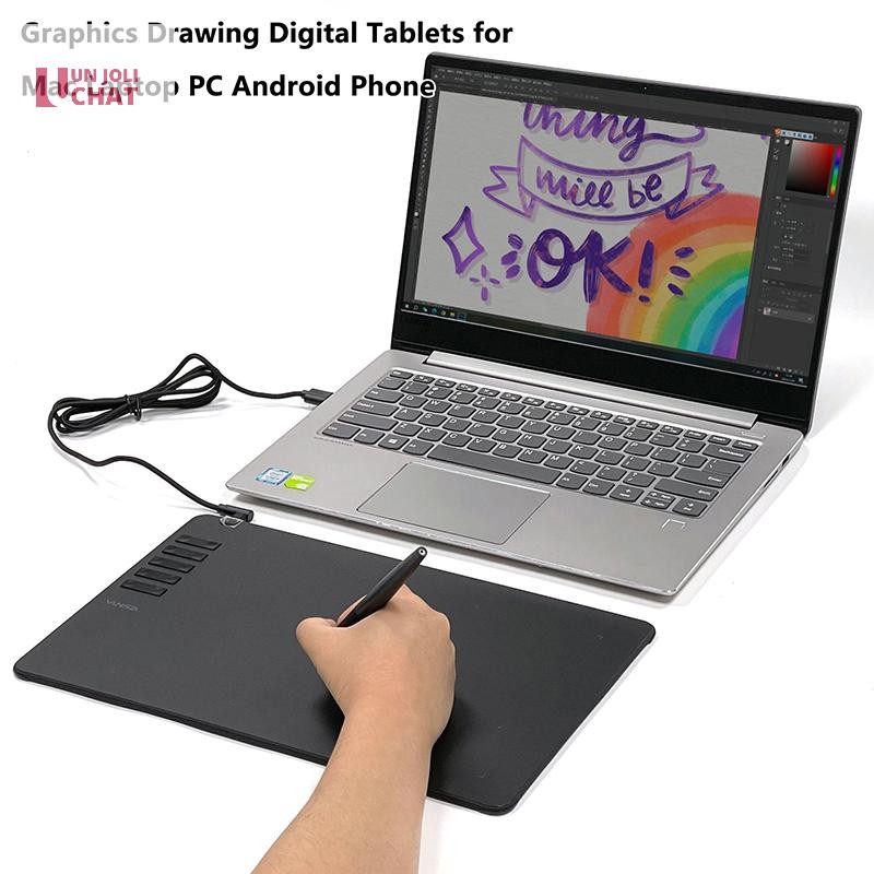 Good Graphics Drawing Tablet Digital Pen Pad Wrig กระดานวาดภาพสําหรับ ...