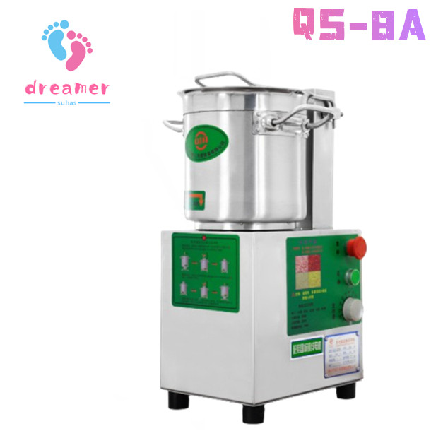 เครื่องสับผสมอาหารอเนกประสงค์ QS-8A เครื่องหั่นผักอเนกประสงค์เชิงพาณิชย์ อัตโนมัติ ความเร็วใบมีด ...