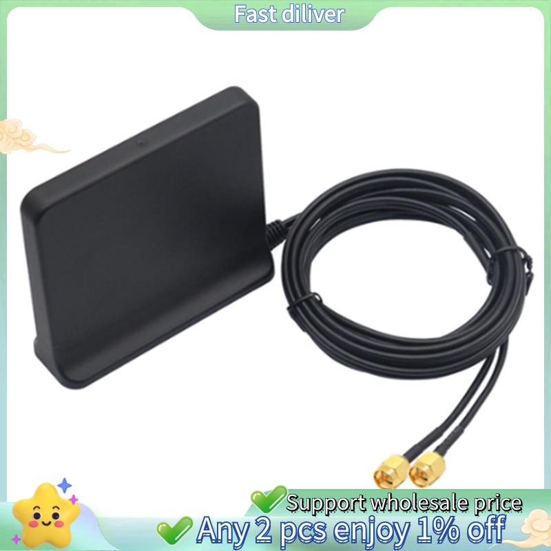 สัญญาณ Boost 5G 4G LTE 3G GSM Mimo Aerial High Gain 12Dbi 600-6000Mhz ...