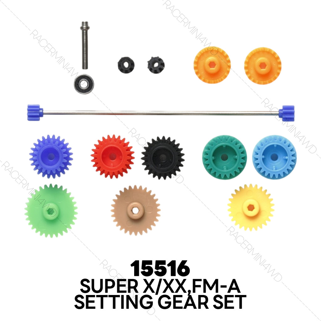 TAMIYA Super X/XX,FM-A Setting Gear Set 15516 | Shopee Thailand