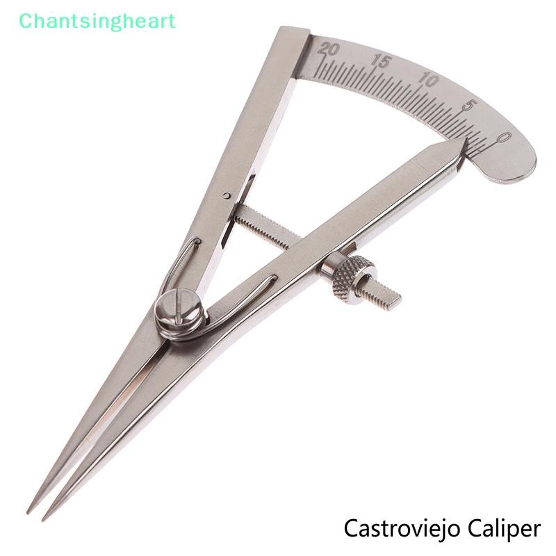 1 ชิ้น Eye Caliper Castroviejo Caliper คงที่ Eyelid Calipers Ophthalmic ...