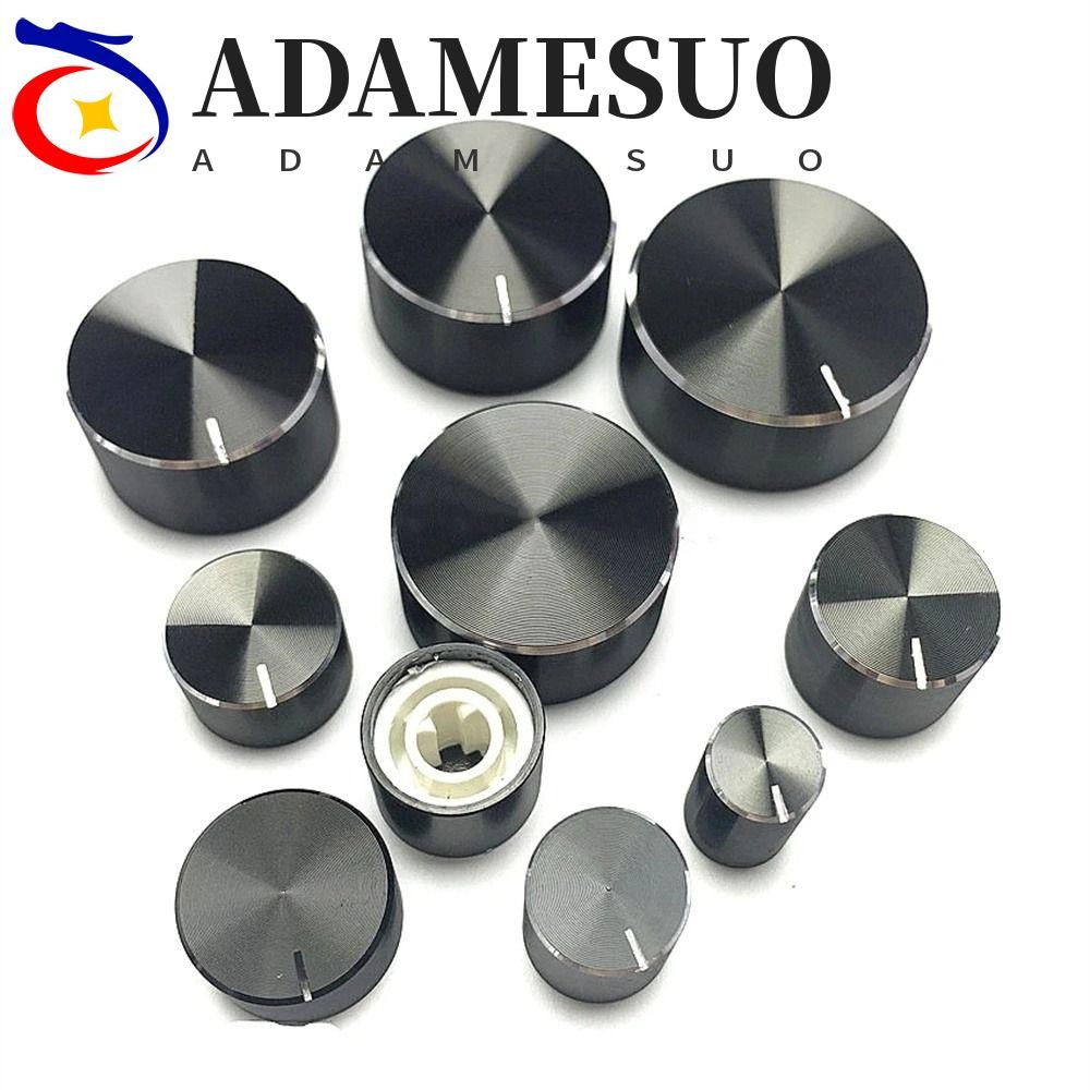 Adamesuo Potentiometer ลูกบิด 6 มม.อลูมิเนียม Encoder ลูกบิดเสียงหมุน Taper D-Axis Volume ...