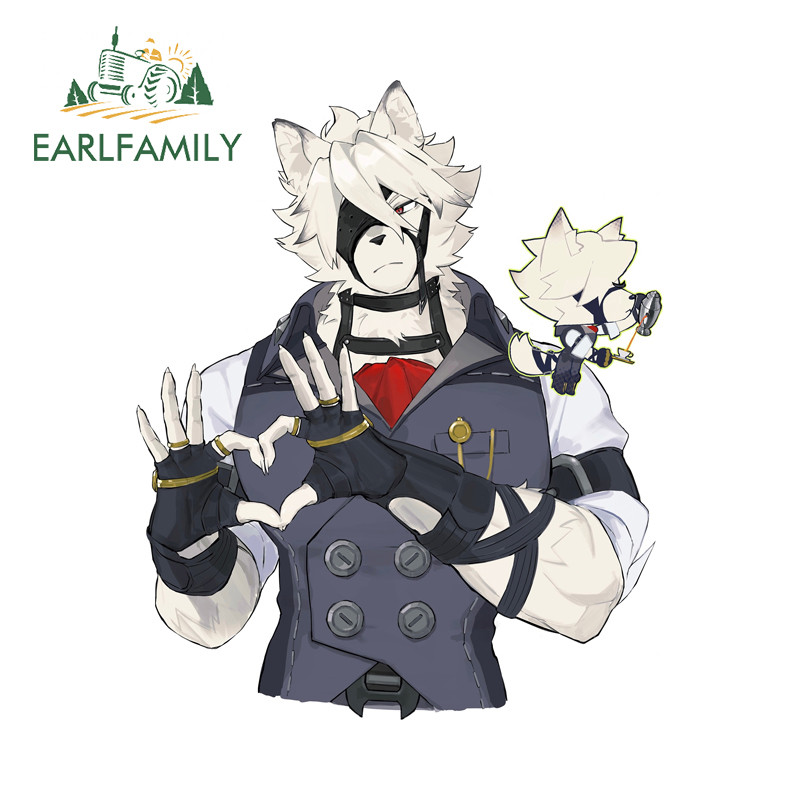 EARLFAMILY Zenless Zone Zero Von Lycao สติกเกอร์รถแฟชั่น Occlusion ...