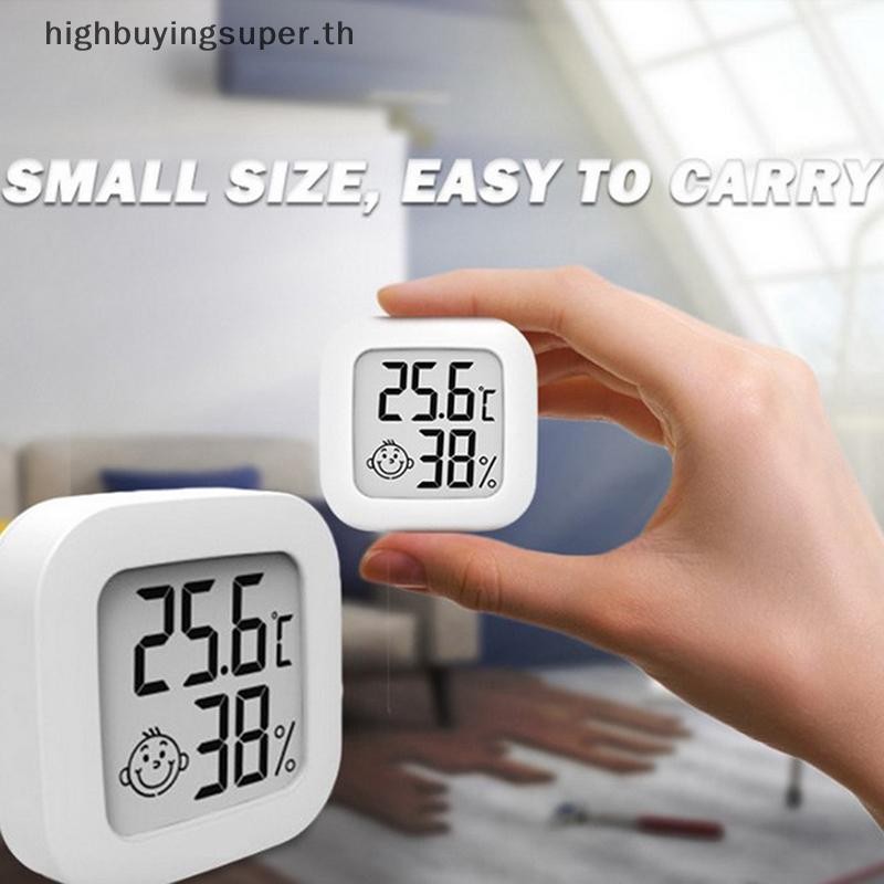 HRTH เครื่องวัดอุณหภูมิในร่มขนาดเล็ก LCD Digital Temperature Room ...