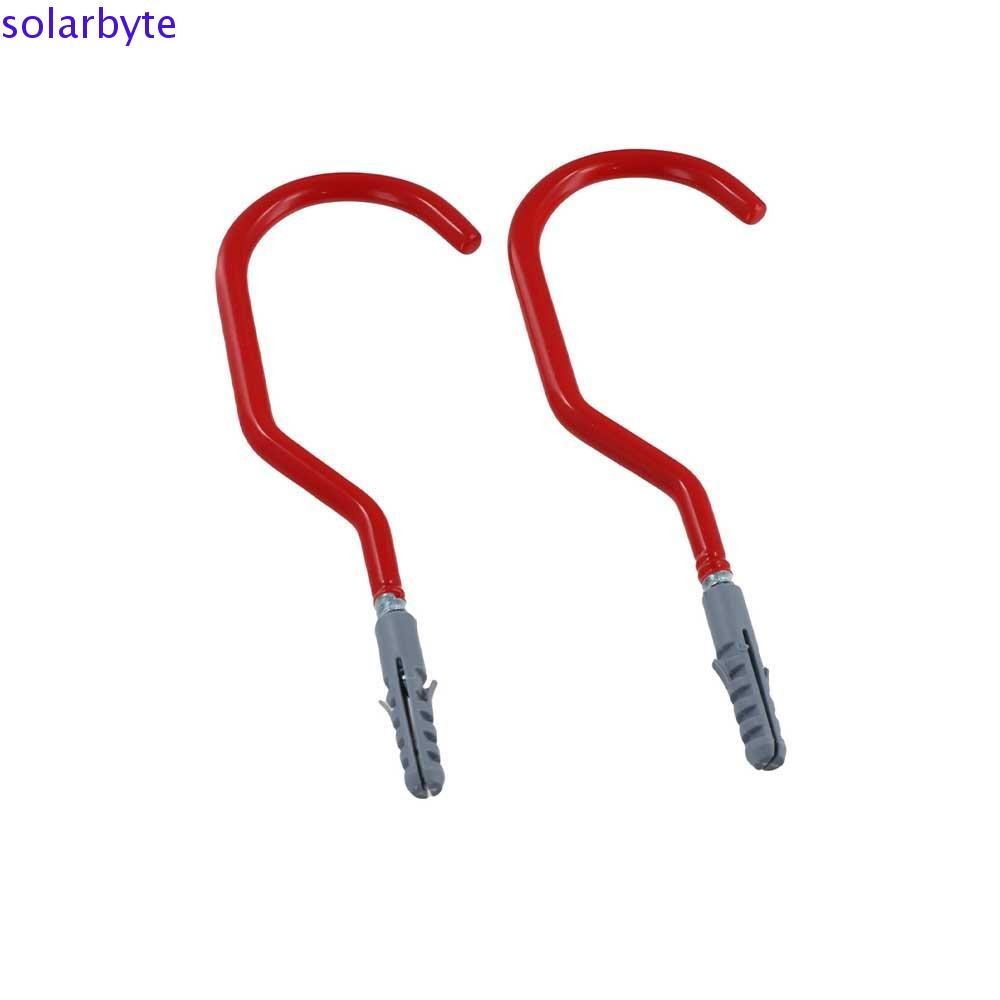 SOLARBYTE ขายึดตะขอจักรยาน Shed Screw-in Ceiling Garden ชั้นวางปั่นจักรยานขนาดใหญ่ | Shopee Thailand