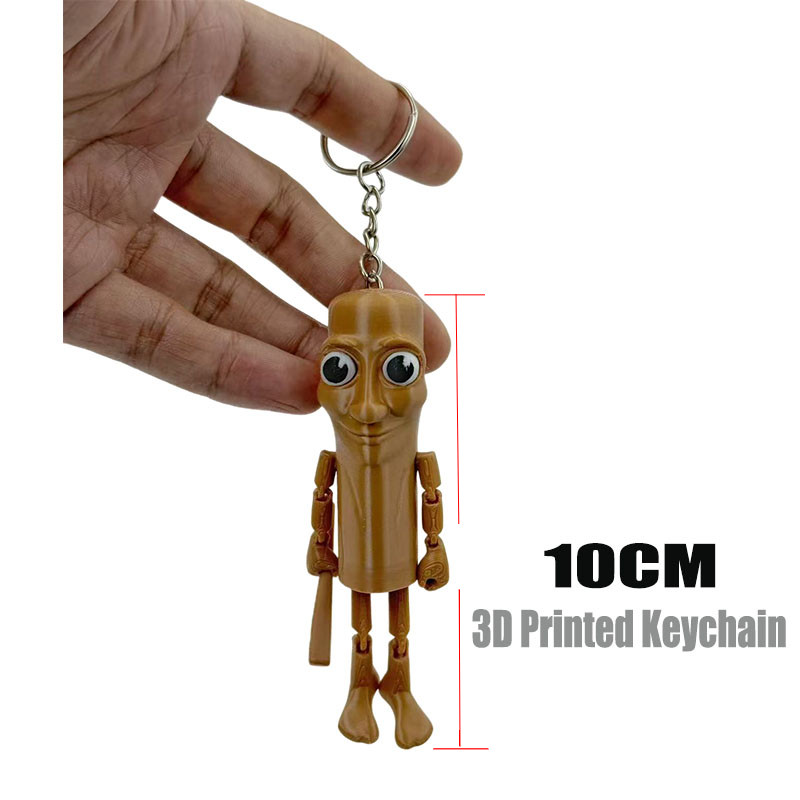 Mainan Anomali Brainrot Action Figure 3D Tung Tung Sahur Trralero ...