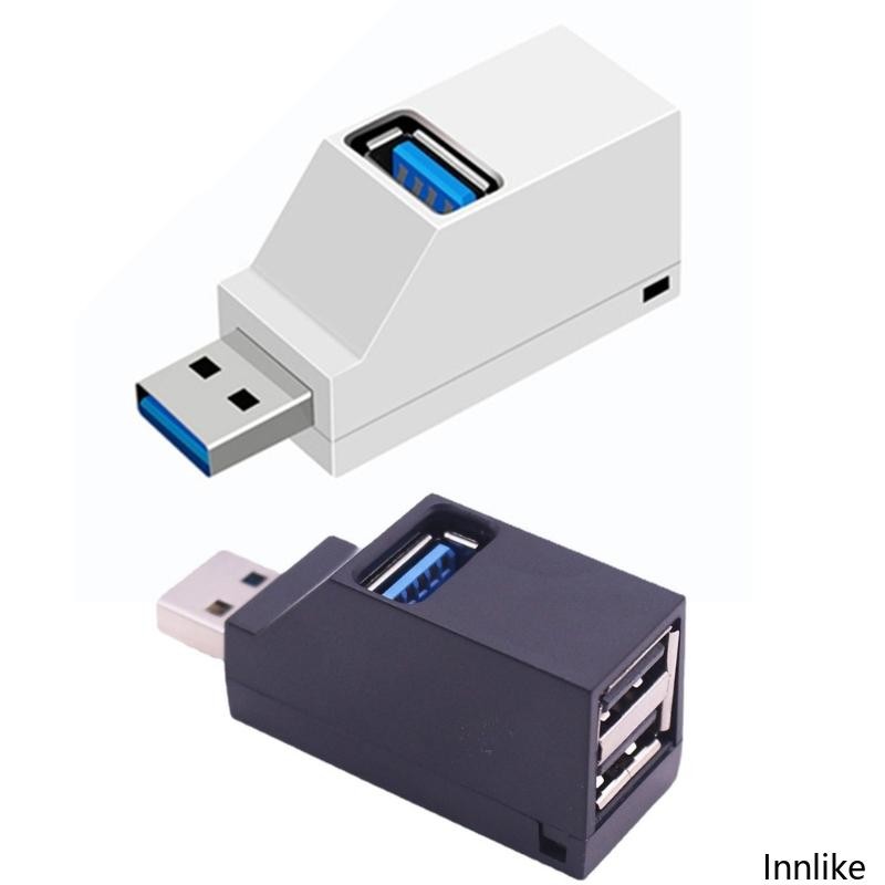 Inn Portable USB Adapter Extender 1 ถึง 3 พอร์ต USB3 0 Splitter Connect ...