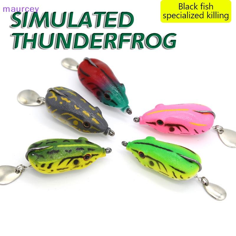 Maurcey จําลอง Thunder Frog Road Runner เหยื่อ 5.5 ซม./13g ชิ้นเสียงรบ ...
