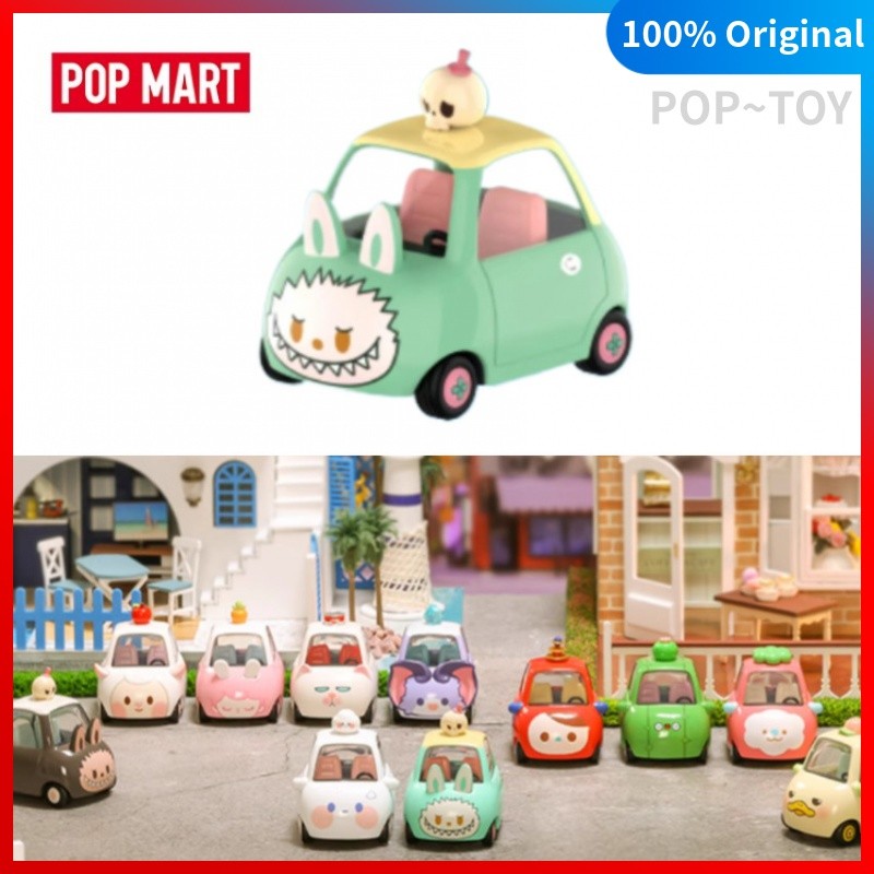 POPMART POPCAR Cute Private Car Series Cute Figures Gift POP MART ...