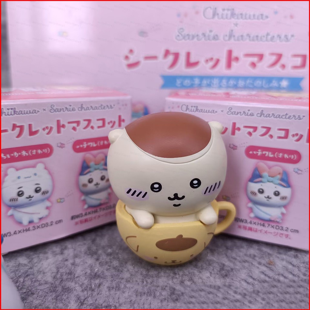 Jason 8 ชิ้น Chikawa Action Figure การ์ตูน COS ชุด Usagi Hachiware ตุ๊กตาของเล่นเครื่องประดับรถ ...