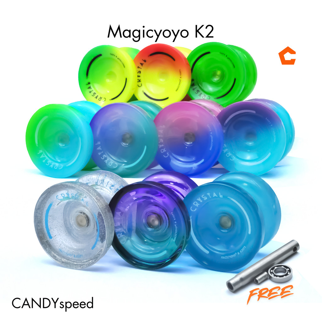 Yoyo โยโย่ MagicYoyo K2 | Magic Yoyo K2(p) CRYSTAL | by CANDYspeed ...