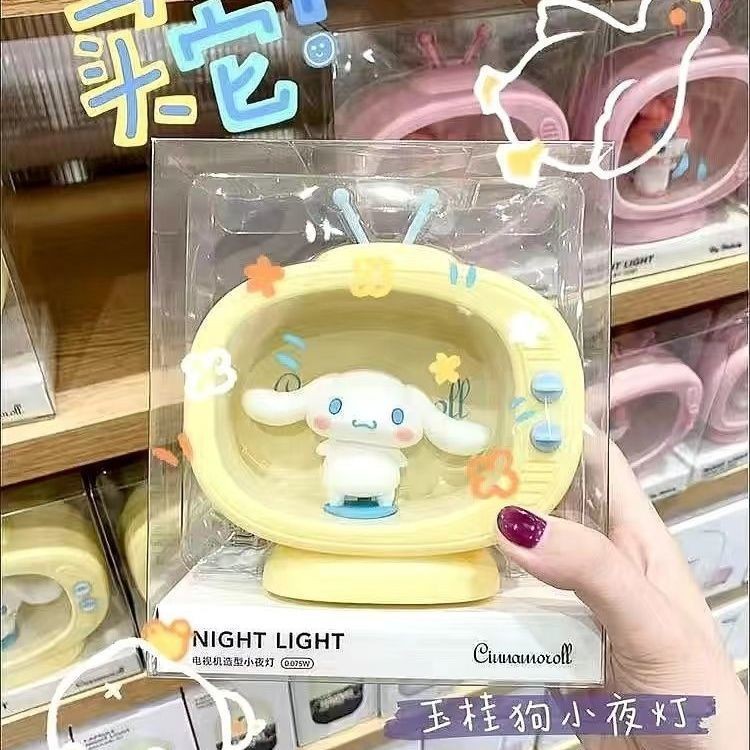Miniso MINISO MINISO Sanrio Night Light Mini TV Modeling ห้องนอนข้าง ...