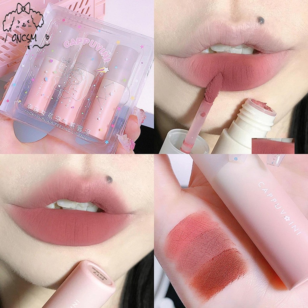Smooth Matte Mud Soft Color Lipstick Smooth Long Wearing High Pigment ...