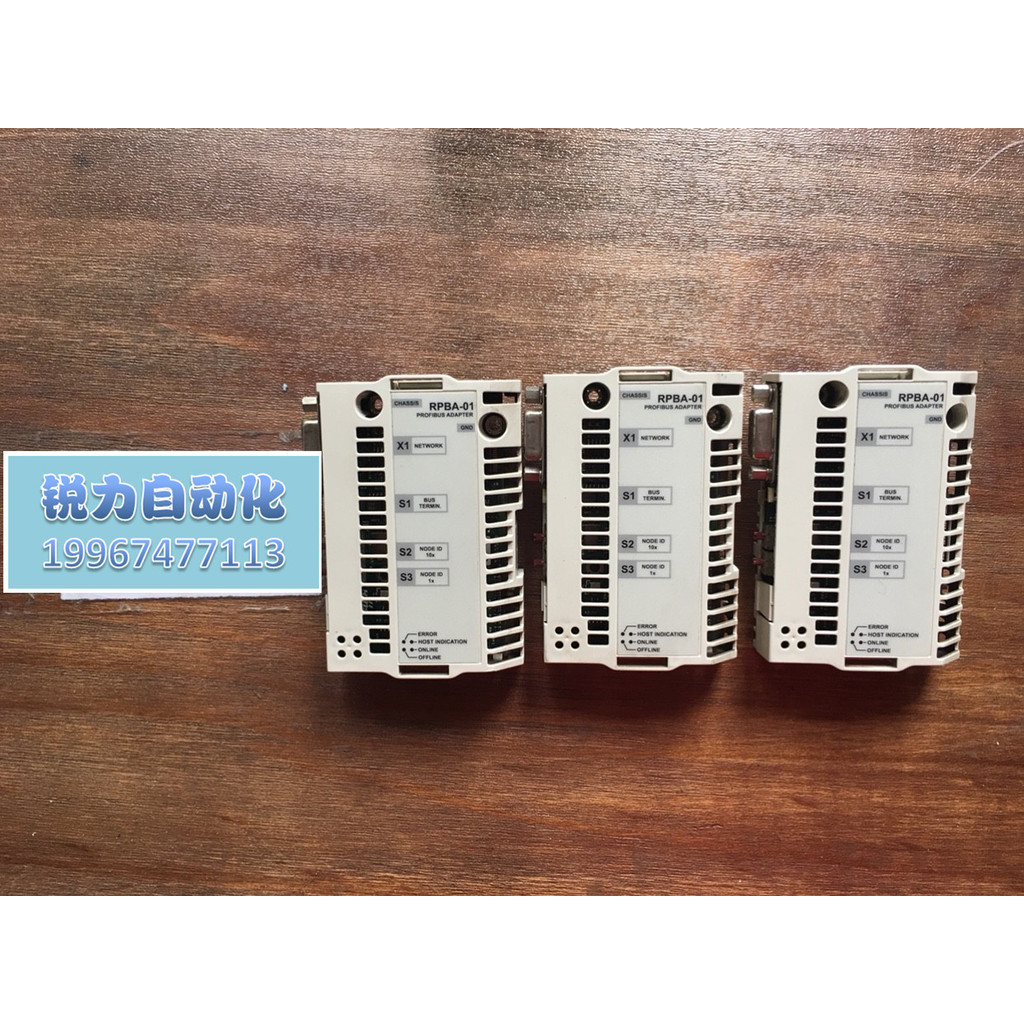 โมดูลการสื่อสาร Profibus-DP ของอินเวอร์เตอร์ ABB ACS800/550 อะแดปเตอร์ ...