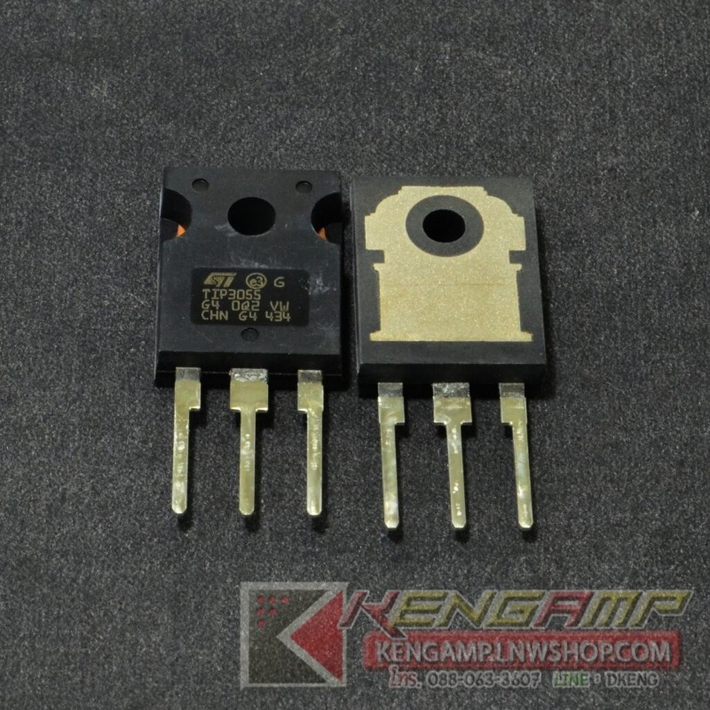 (มีตัวเลือก) [TR] TIP2955 หรือ TIP3055 15A 60V Complementary power transistors | Shopee Thailand