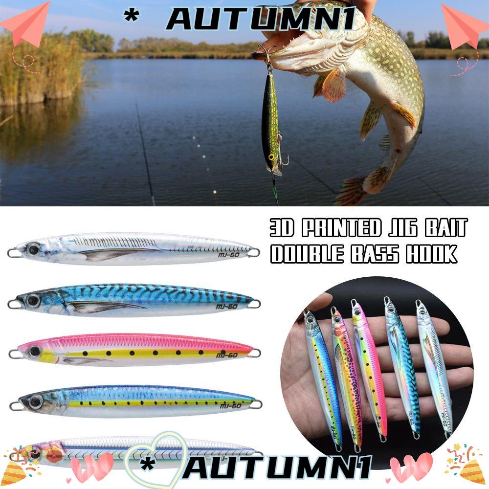 AUTUMN1 โลหะเหยื่อตกปลา Sinking Spinning เหยื่อ 60g 115 มม. Minnow ...