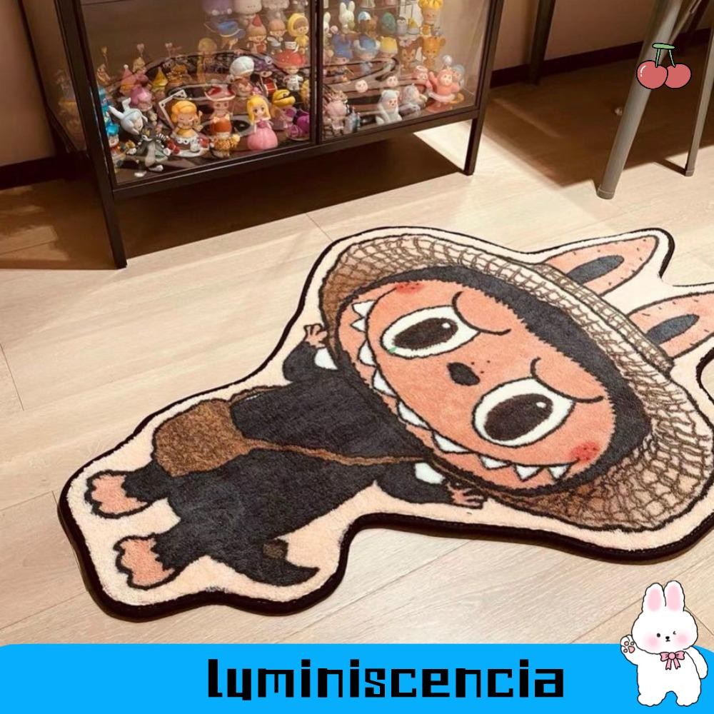 LUMINESCIA Labubu Tufted พรม, เลียนแบบแคชเมียร์นุ่ม Labubu พรม, แฟชั่น ...