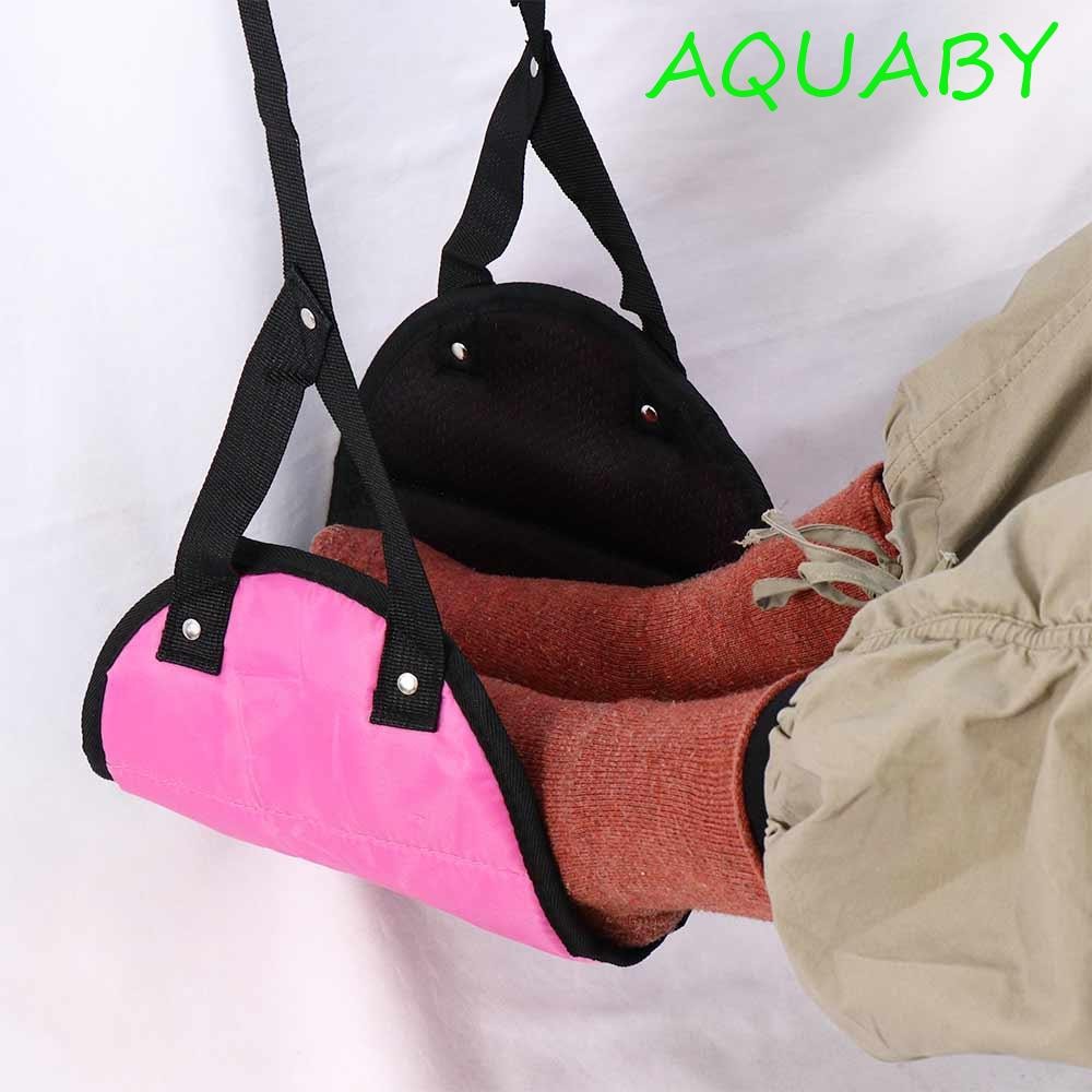 AQUABY Resting Hammock Foot Mats ช่วยไหลเวียนโลหิต Carry-On Foot Rest ...