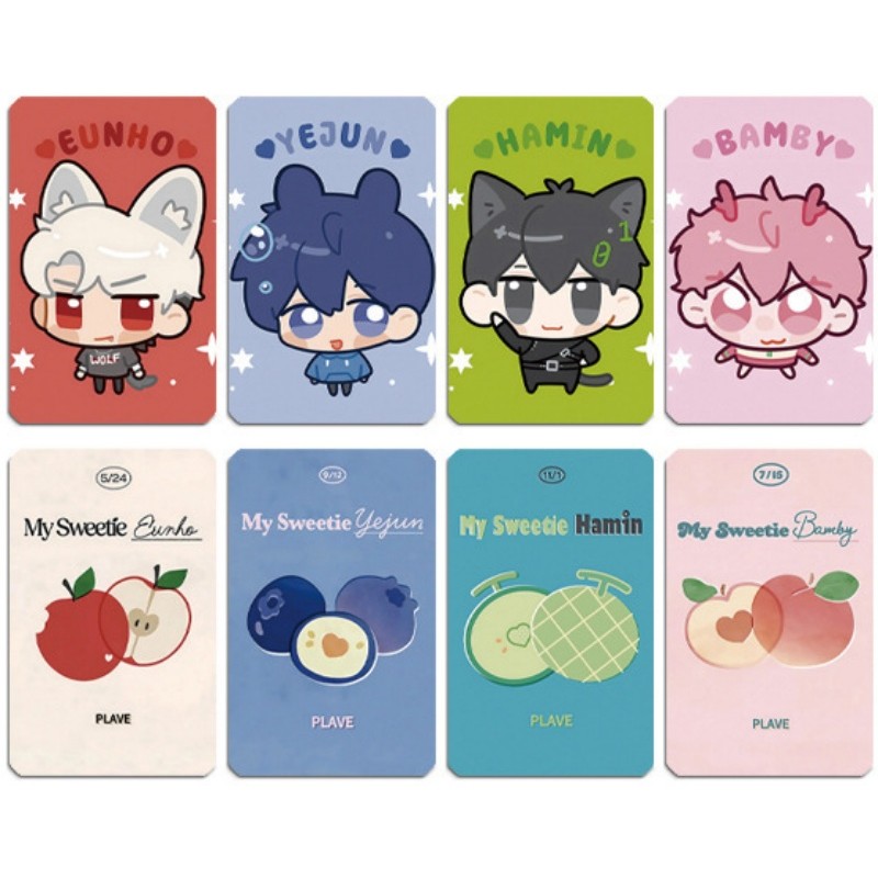 5 ชิ้น PLAVE My Sweetiess การ์ด Lomo Caligo Pt.1 VANGUARD แท่งไฟ ...