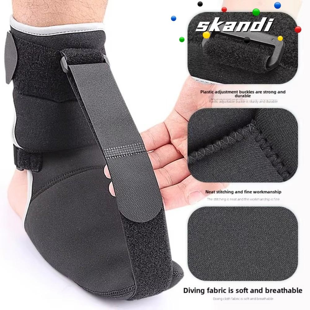 SKANDI Dorsal Drop Foot Brace, Breathable ผ้ายืดฟังก์ชั่น Plantar ...