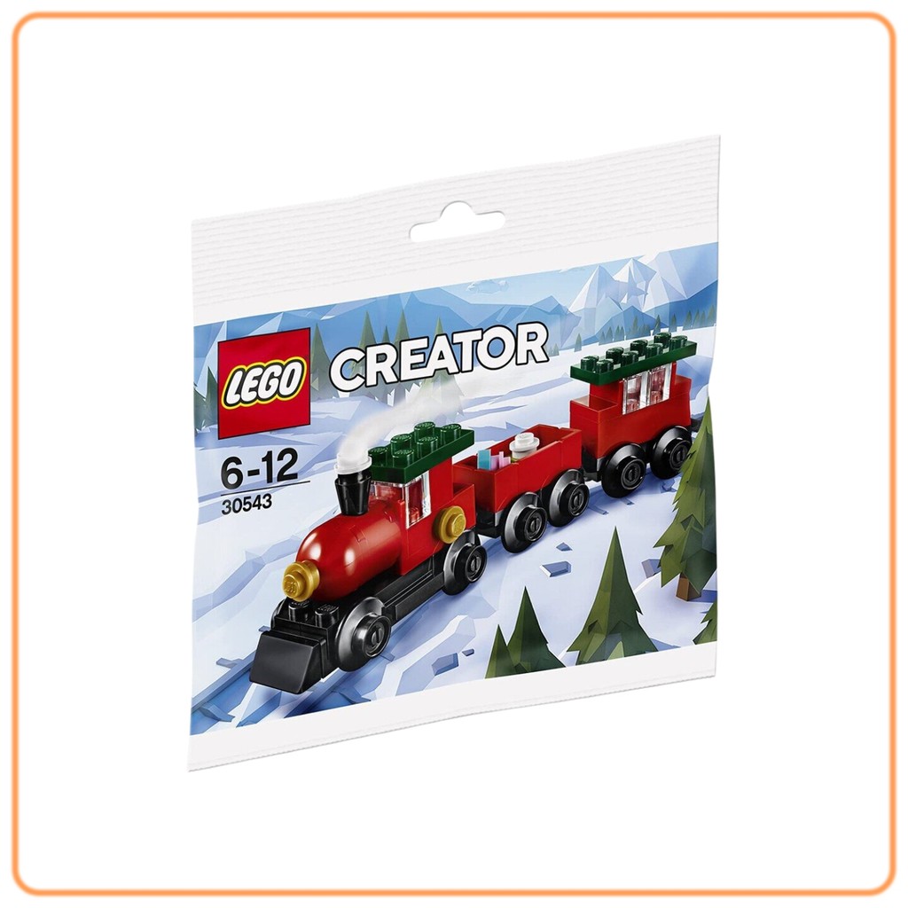 LEGO Creator Christmas Train 30543 polybag [Brick DAD] | Shopee Thailand