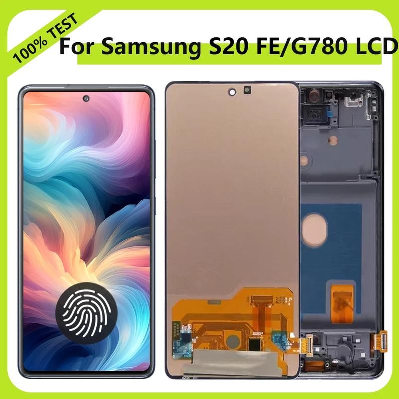 S20fe G780 Super AMOLED จอแสดงผลสําหรับ Samsung Galaxy S20FE G780F ...