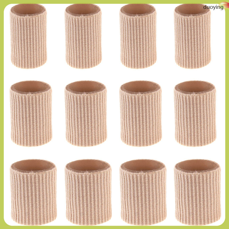 เจล Finger Cots Toe Shoe Insoles Fibre Protector Wraps 12 ชิ้น duoying ...