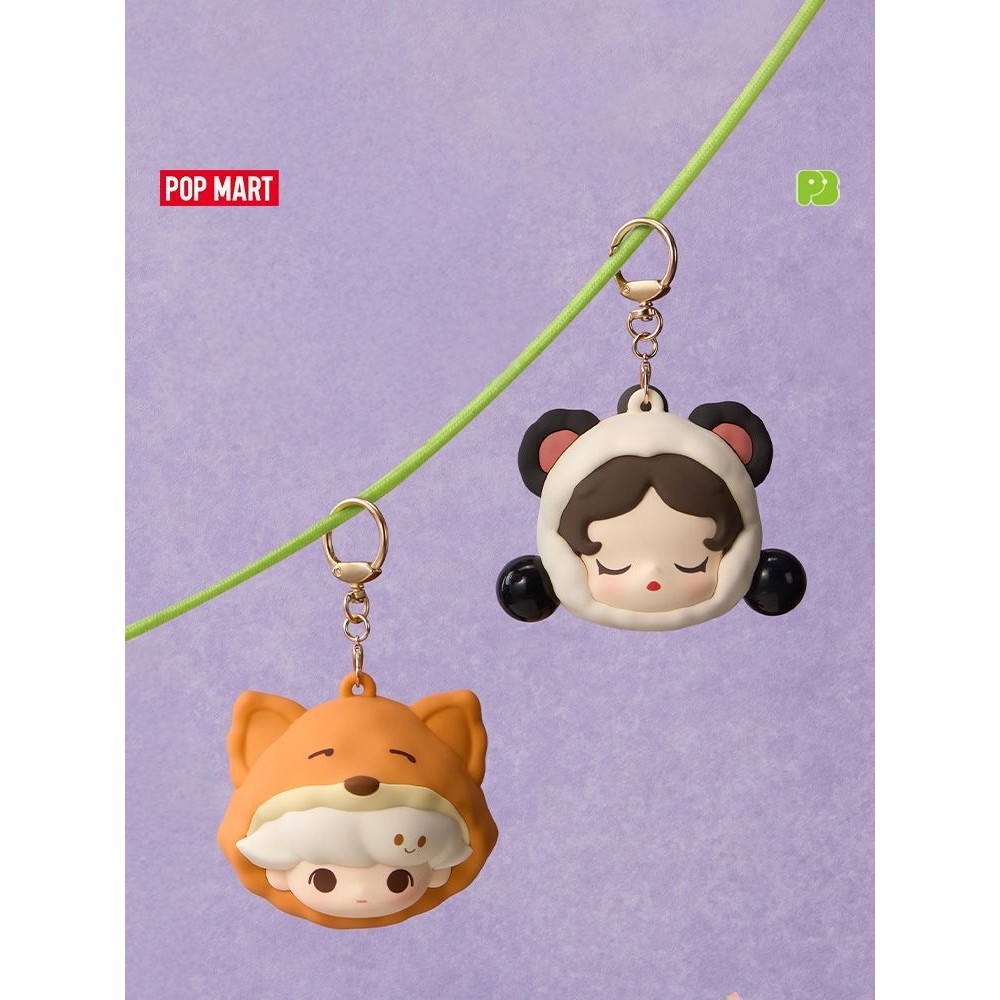 P POPMART POPMART Bubble Mart Bubble ชุดนอนน่ารัก Party Series หูฟัง ...