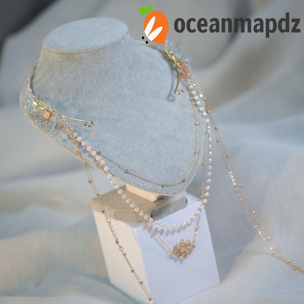 OCEANMAPDZ สไตล์จีน Hairband Love ระหว่าง Fairy และ Devil Handmade Headwear Xiao Lanhua Cang Lan ...